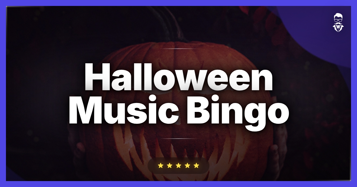 🎵 Halloween Music Bingo - With Bingo Cards • BingoMaestro