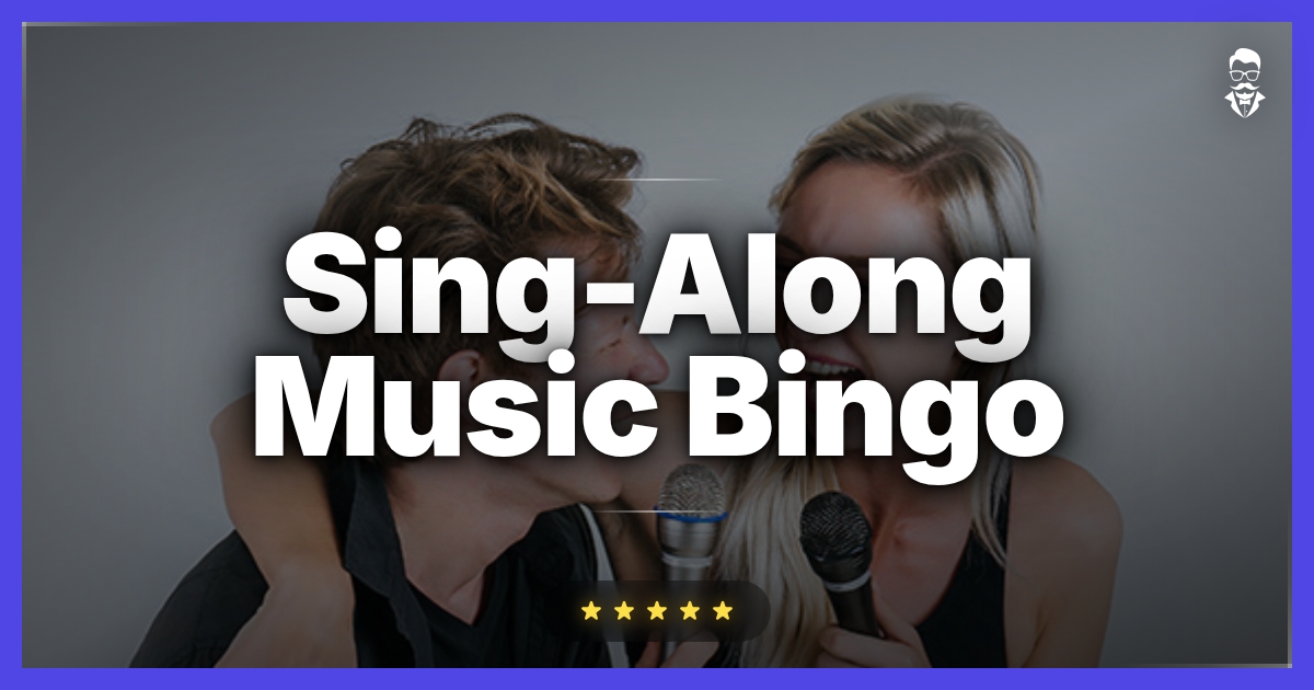 🎵 Sing-Along Music Bingo - With Bingo Cards • BingoMaestro